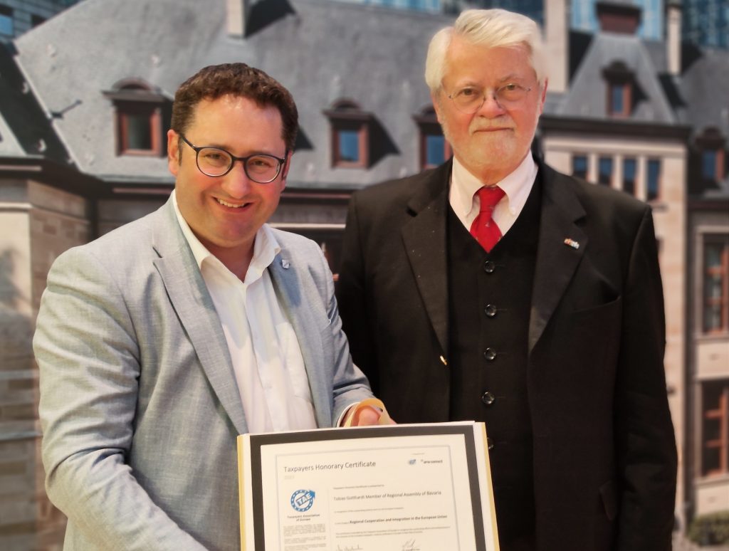 Auszeichnung für Gotthardt - Tobias Gotthardt